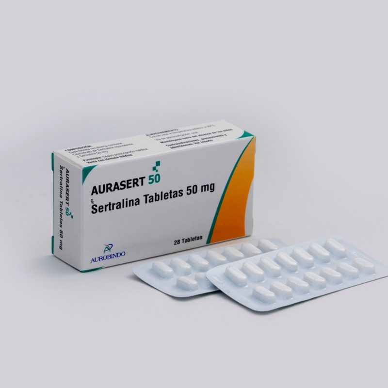 Aurasert (Sertralina 50 mg) - Aurobindo Colombia
