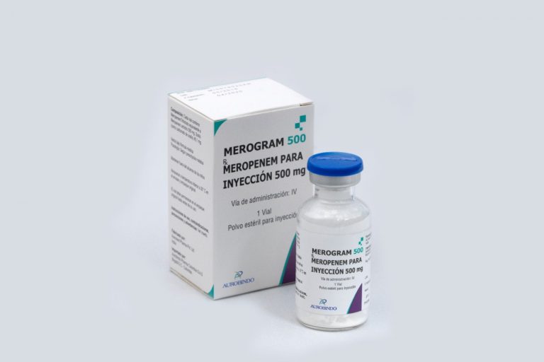 Merogram (Meropenem 500 mg) - Aurobindo Colombia
